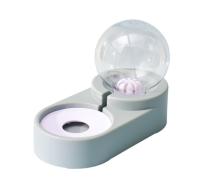 China Bubble automatic refilling water dispenser pet water drinking bowl factory direct cat double bowl for sale