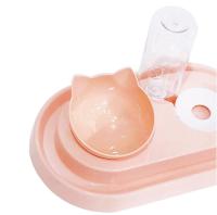 China Drinking Fountain Dog Bowl , Water Storage Neck Guard Automatic Pet Feeder Bowl for sale