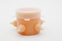 China Silicone Puppy Nipple Feeder 5 Nipples Puppy Kitten Pet Milk Bowl Feeder Puppy Feeder for sale