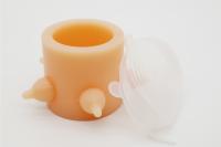 China Silicone Puppy Nipple Feeder 5 Nipples Puppy Kitten Pet Milk Bowl Feeder Puppy Feeder for sale