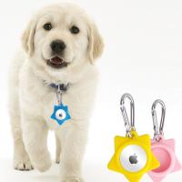 China Protect Pet Apple Protective Sleeve With Buckle Tracker Silicone Airtag Cartoon for sale