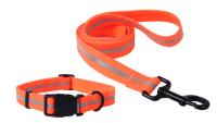 China Wholesale reflective soft PVC collar dog leash can be customized collar for sale