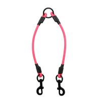 China One - Two Anti Winding PVC Waterproof Dog Chain , Dirt Resistant Multi Dog Leash for sale