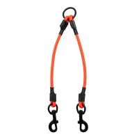 China One - Two Anti Winding PVC Waterproof Dog Chain , Dirt Resistant Multi Dog Leash for sale