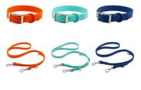 China Hot sale PVC coated webbing collar anti-silicone pet supplies soft adjustable cat collar for sale