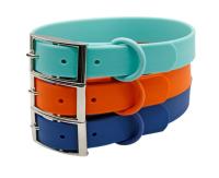 China Hot sale PVC coated webbing collar anti-silicone pet supplies soft adjustable cat collar for sale