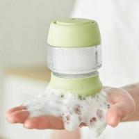 China Pet Supplies Cats And Dogs Bath Brush Silicone Comb Double Comb Hair Massage Bath Brush for sale