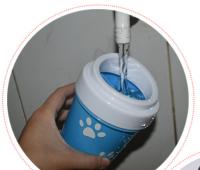 China Silicone Artifact Cat Paw Washer , AJ Teddy Puppy Foot Washer for sale
