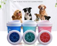 China Silicone Artifact Cat Paw Washer , AJ Teddy Puppy Foot Washer for sale