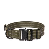 China Training Dog Walking Training Collar , Military Braided Rope Dog Collar for sale