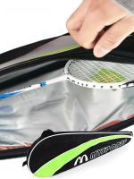 China Men And Women Multi Functional Sport Bags 3 Net Badminton Racket Bag for sale
