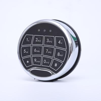 China 9V Battery Powered Electronic Code Lock with Mechanical Override for Security Cabinets - Multiple Finish Options for sale