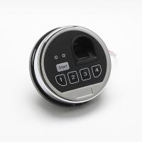 China OEM Electronic Mechanical Safe Lock with Fingerprint & Keypad - 9V Battery Powered Zinc Alloy Construction for sale