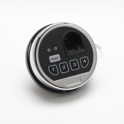 China OEM Electronic Mechanical Safe Lock with Fingerprint & Keypad - 9V Battery Powered Zinc Alloy Construction for sale