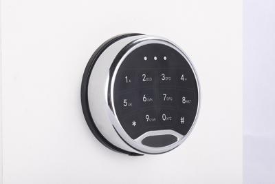 China Surface Mounted Electronic Safe Lock with Backlit Password & Mechanical Key Backup - 9V Battery Powered Zinc Alloy Construction for sale