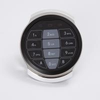 China Custom Color Electronic Safe Lock with Integrated Handle Panel - 4 AA Battery Powered with Emergency Key Access for sale