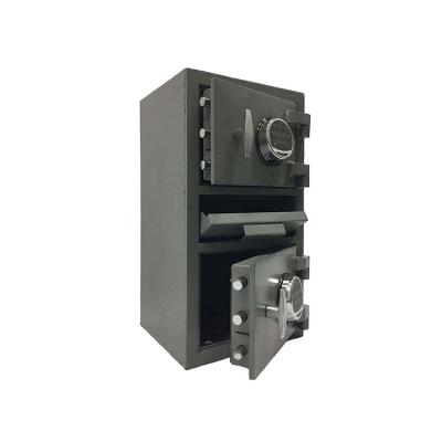 China F2714E Quick Cash Drop Safe - 27x14x14 Inch All Steel Construction with 3 Hardened 1-Inch Locking Bolts for sale