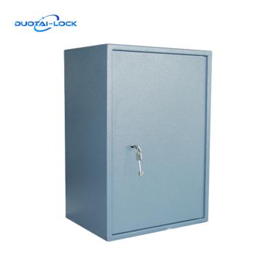 China 2mm Thick Steel Secure Safe Cabinet with 4mm Door and Double Bitted Key Lock - LE Series Models 25, 30, 65, Slot for sale
