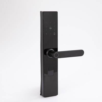 China Electronic Fingerprint Smart Door Lock with 0.3s Scan Speed, Zinc Alloy Body & Grade C Security Core for sale
