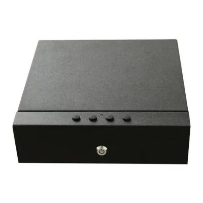 China 15 Gauge Steel Commercial Safe Box 12.5x12.75x3.5 Inches with Key Lock Override for Home Office Vehicle Security for sale