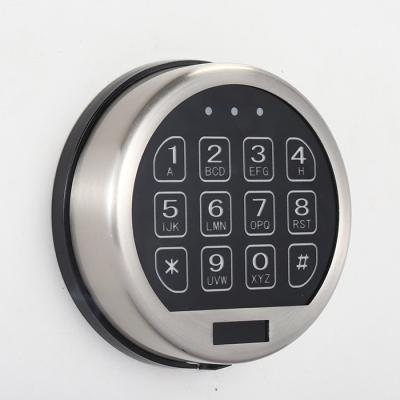 China Custom Touch Backlit Password Digital Lock with 9V Battery and Zinc Alloy Construction for High Security Storage for sale