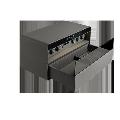 China Full Steel Intelligent Safe Deposit Box with Biometric Fingerprint Scanner and 6-Head Watch Winder for sale