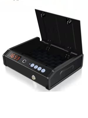 China Compact Security Cabinet with 305×250×80mm Dimensions - Digital Code & Fingerprint Recognition for Multi-User Access for sale