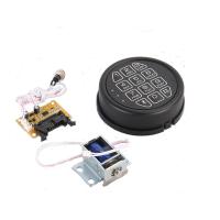 China Electronic Safe Lock with Backlit Touch Keyboard Password and Emergency Key for Gun Cabinet Security for sale