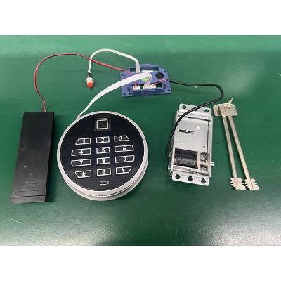 China Fingerprint Password Lock for Safe ABS Panel Electronic Lock with 30 Fingerprint Capacity and 3-8 Digit Code for sale
