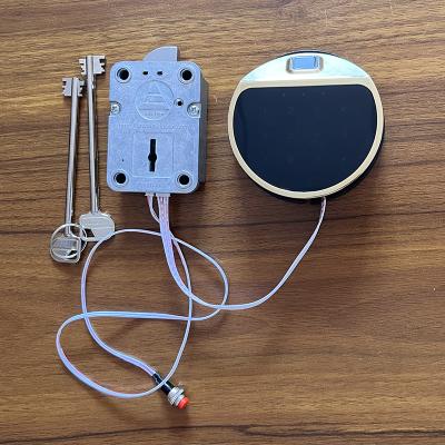 China Fingerprint Password Safe Lock Biometric 9V Battery Zinc Alloy Panel for Home Gun Safe for sale