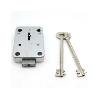 China High Security Zinc Alloy Blade Lock with Multi-Blade Mechanism for Cabinets and Safes - Chrome Plated Finish for sale