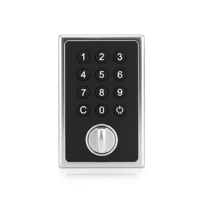 China Small Electronic Safe Lock with Mechanical Key Override Keyless Entry for Commercial Security Systems for sale
