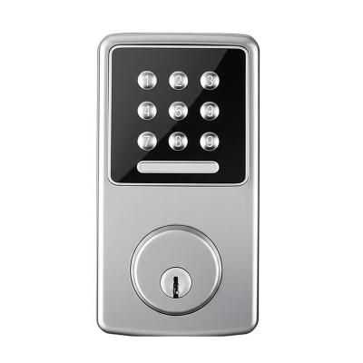 China Surface Mounted Electronic Safe Lock System Including Mechanical Key Emergency Override for Security and Emergency Unlocking for sale