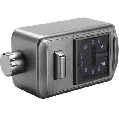 China Deadbolt Electronic Safe Lock with Mechanical Key Override Steel Shell 20 User Codes for sale