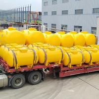 China Safe Alkyl Aluminum Transport Pressure Vessel Tanks Container 6 Bar M.A.W.P. 1880L Volume for sale