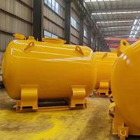China Customizable Cylinder 2332Kg Pressure Storage Tank Overall Dimensions 2195x1120x1337 Mm for sale