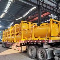 China Alkyl Aluminum Transport Tank Max Payload 1421Kg 10mm Steel Shell Safe Handling for sale