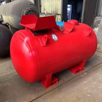China Industrial-Grade Pressure Vessel Tank with 500 Gallons Capacity 20 Inch Manhole Size and 4 Lifting Lugs for sale