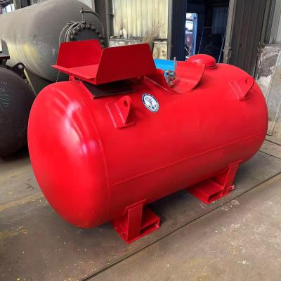 China Industrial-Grade Pressure Vessel Tank with 500 Gallons Capacity 20 Inch Manhole Size and 4 Lifting Lugs for sale