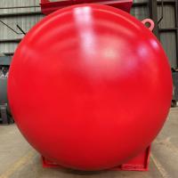 China Cylindrical Pressure Container 16MnDR GB/T3531 10mm Shell / Heads With 15Bar Test Pressure for sale