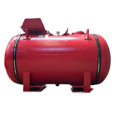 China 6 Bar Horizontal Pressure Vessel 16MnDR 10mm Shell / Heads For Safe And Storage Solutions for sale
