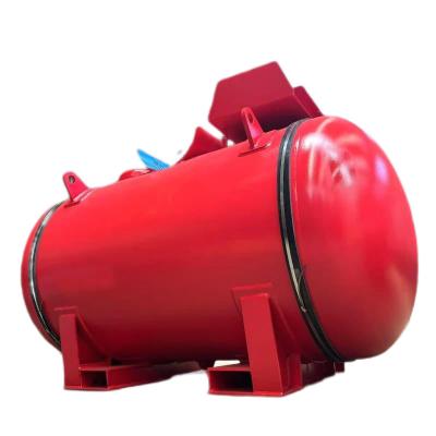 China 16MnDR 10mm Horizontal Pressure Tanks For -40- 70 C Design Temperature And 0.788 Nm3/S Vent Capacity for sale