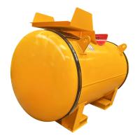 China 5 Tons Capacity Chemical Storage Tank with Design Temperature -40 to +70℃ and Mirror or Matt Polish Finish for sale