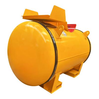 China 5 Tons Capacity Chemical Storage Tank with Design Temperature -40 to +70℃ and Mirror or Matt Polish Finish for sale