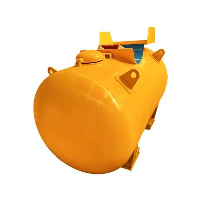 China High Corrosion Resistance Chemical Storage Tank with 2500mm Diameter and 14mm Body Wall Thickness for sale