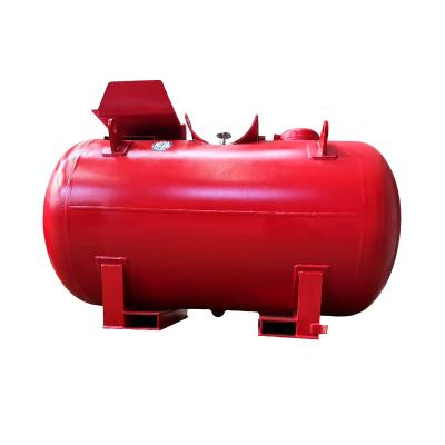 China 20 Inches Manhole Size Pressure Vessel Tank with Flanged Threaded Welded Nozzle Connections and Epoxy Primer Polyurethane Finish for sale