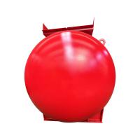 China 150 Psi 500 Gallons Pressure Vessel Tank with 20 Inches Manhole for Industrial Applications for sale