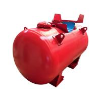 China Flanged Pressure Vessel Tank with 20 Inches Manhole and Epoxy Primer Polyurethane Finish for sale