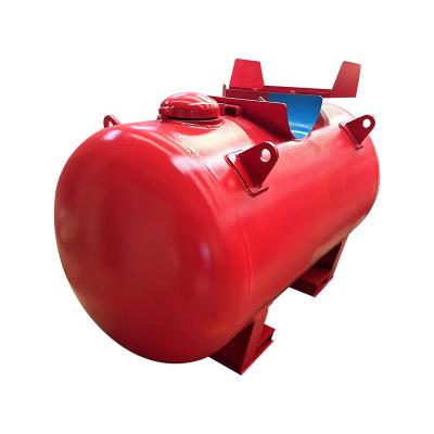 China Flanged Pressure Vessel Tank with 20 Inches Manhole and Epoxy Primer Polyurethane Finish for sale