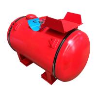 China Flanged Connection Pressure Vessel Tank with Epoxy Primer and Polyurethane Finish and 20 Inches Manhole for sale